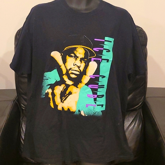 Ice Cube | Shirts | Ice Cube Tshirt Black With Excellent Graphics Xl ...